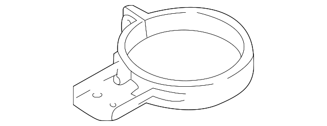 Genuine BMW 32-41-1-141-795 | Reservoir Bracket | FREE Shipping on Most ...
