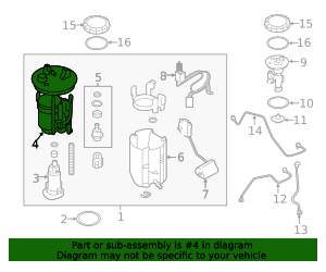 42052FL610 - Fuel Filter 2018-2025 Subaru | Subaru Direct Wholesale