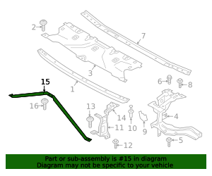 51647409749 - 2017-2022 BMW Center Support (51-64-7-409-749) | BMW of ...