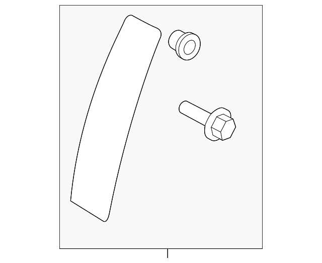 2015-2023 Ford Door Applique fl3z18291a08aa | TascaParts.com