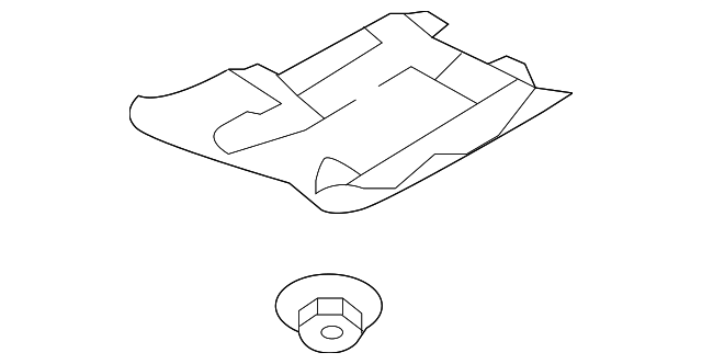 2017-2024 Audi Front Shield 8W0-825-202 | Audi OEM Parts Online