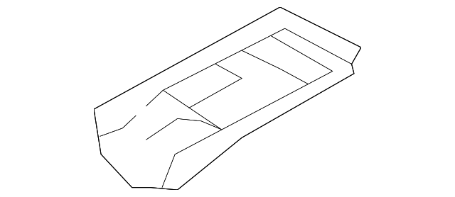 2017-2020 Audi Floor Pan Splash Shield 8W0-804-648 | Audi OEM Parts