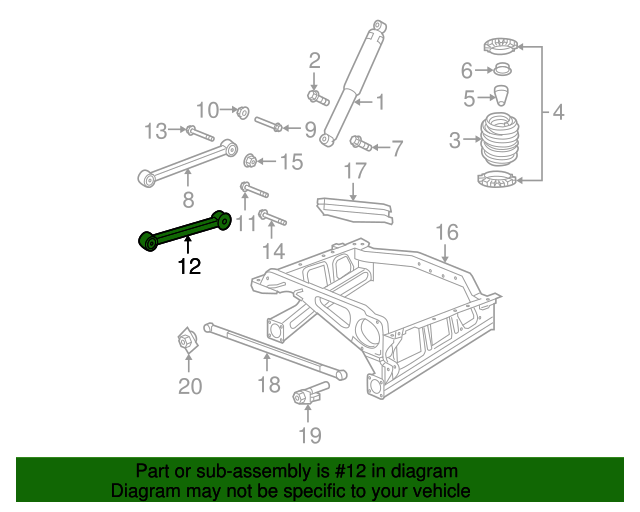 2005-2010 Jeep Lower Control Arm 52089630AC | TascaParts.com