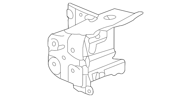 57013-08080 - Bumper Bracket - 2021-2024 Toyota Sienna ...