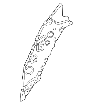 53787-08010 - Upper Reinforced 2021-2024 Toyota Sienna | Ourisman ...