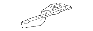 2021-2023 Toyota Sienna Fender Rail Bracket 53715-08020 | Toyota Parts ...