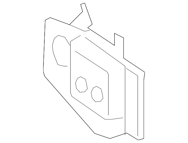 Ford HC3Z-8327-J - Air Shield - 2017 Ford F-350 Super Duty | OEM Ford ...