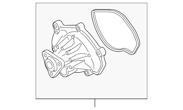 2008-2018 Porsche Water Pump Assembly 948-106-033-01 | OEM Parts Online