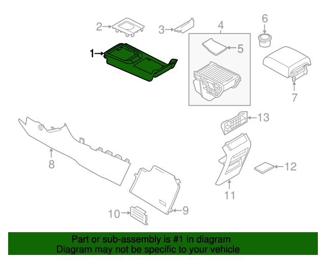 2015-2019 Land Rover Discovery Sport Top Panel LR112079 | Visionary Parts
