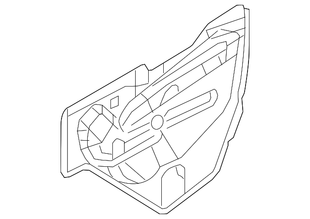 2017-2020 Nissan Armada Water Deflector - Passenger Side (RH) 80860 ...