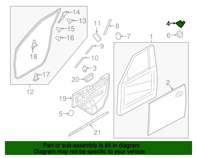 2017-2020 Nissan Armada Corner Cover - Driver's Side (LH) 802D5-1LA0A ...