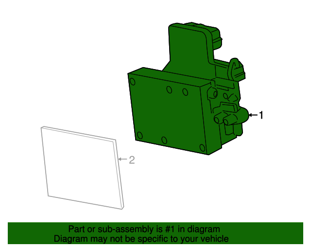 2006-2010 Hummer Electronic Brake Control Module with Brake Pressure ...