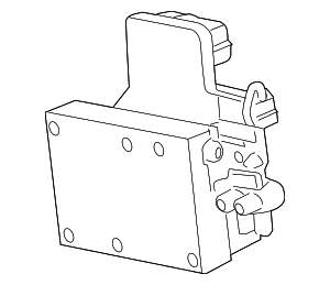 2006-2010 Hummer Electronic Brake Control Module with Brake Pressure ...