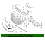 2013-2018 Mazda Emblem Retainer Clip GHP9-50-EB1A | TascaParts.com