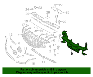 GHP9-50-1C0A - Air Inlet 2014-2017 Mazda 6 | Mazda Parts Connect