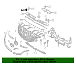 GHP9-50-355 - Upper Bracket Retainer - 2014-2017 Mazda 6 | Mazda Swag