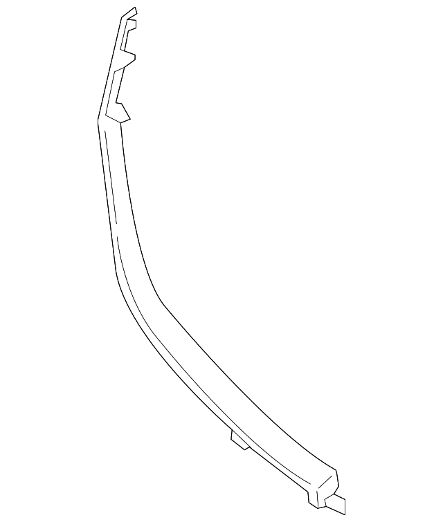 2014-2017 Mazda 6 Lower Molding - Passenger Side (RH) GHP9-50-7J1C ...