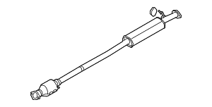28710-D9740 - Exhaust Muffler 2016-2022 Kia Sportage | Kia.Parts Store