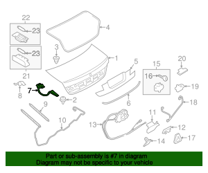 Genuine BMW 41-62-7-189-257 | Hinge | FREE Shipping on Most Orders $499 ...