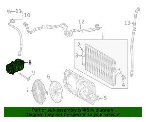 2019-2022 Mercedes-Benz Compressor 907-830-58-01 | MB Online Parts