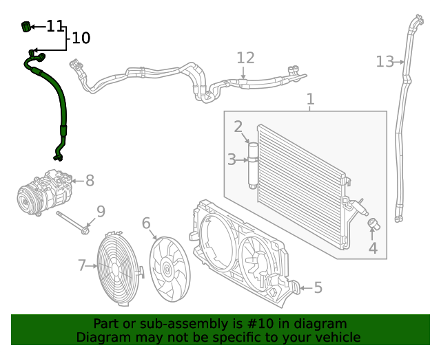 9078305500 - Discharge Line 2019-2023 Mercedes-Benz | Mercedes-Benz USA ...