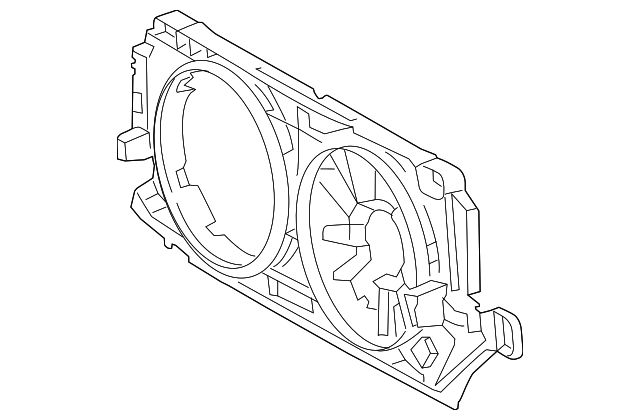 906-505-13-55 - Fan Shroud 2014-2024 Mercedes-Benz | Mercedes-Benz USA ...
