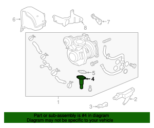 2004-2021 Subaru Oil Outlet Tube 15197AA100 | Subaru Parts Store