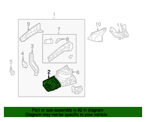 2005-2012 Toyota Front Panel 53712-07020 | OEM Parts Online