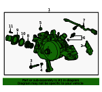 2020-2024 Chevrolet Silverado 2500 HD (Replaces 12725728) Water Pump ...