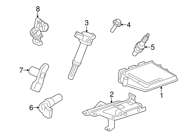 2009-2022 Ford Handle, Inside Bolt -W500215-S437 | TascaParts.com
