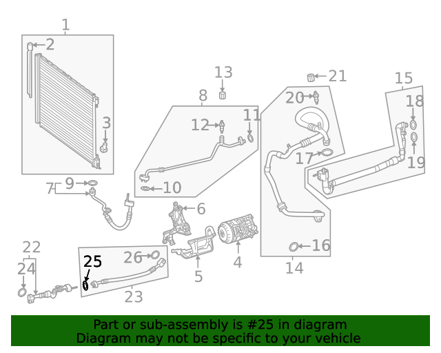 023-997-63-45-65 - O-Ring 2014-2023 Mercedes-Benz | Mercedes-Benz USA Parts