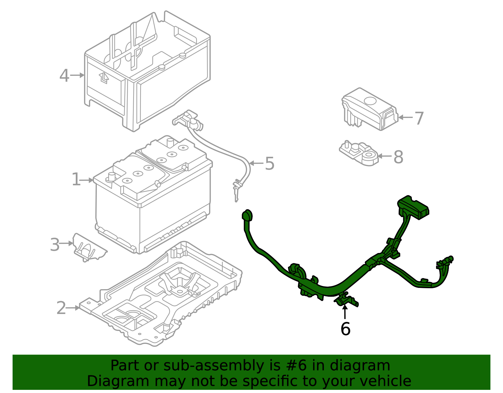91850-AA100 - Battery Cable 2021-2023 Hyundai Elantra | AutoNation Parts