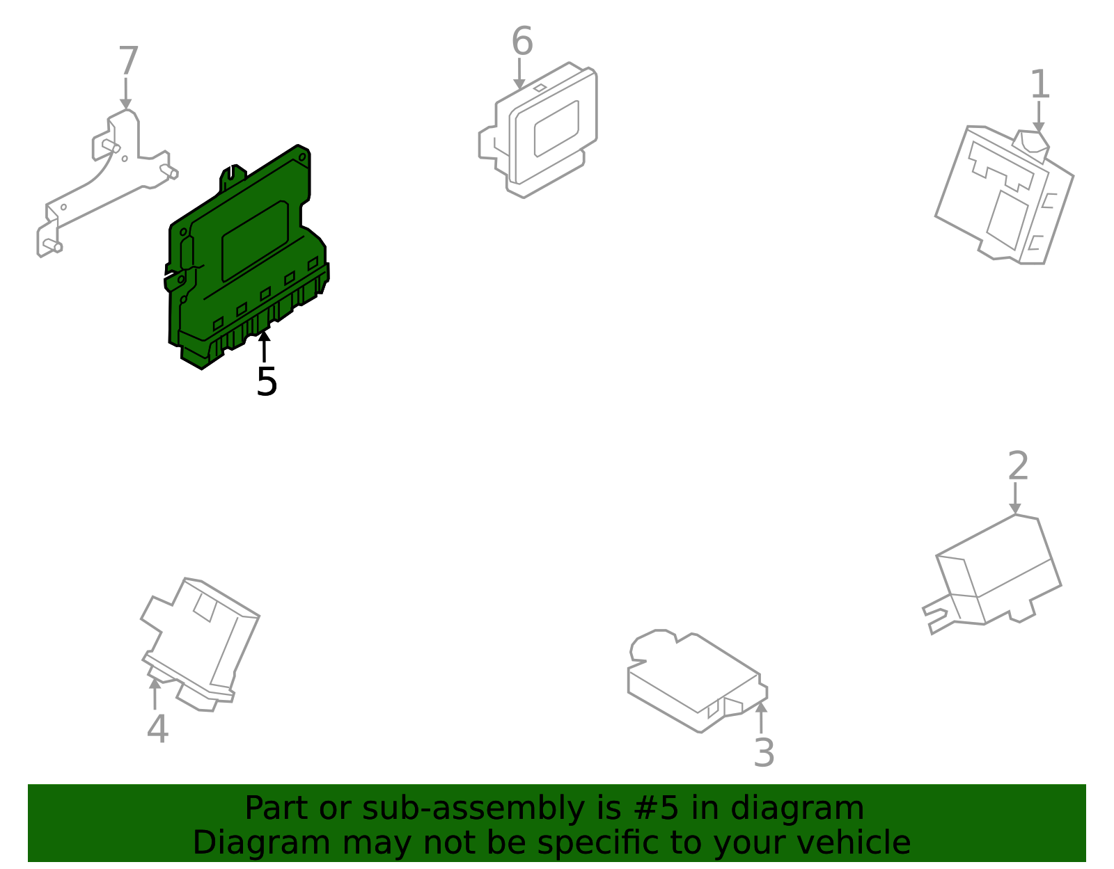 2016-2022 Land Rover Control Module LR111476 | OEM Parts Online