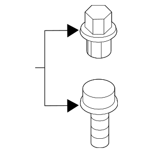 2009-2018 Volkswagen Wheel Bolt WHT-001-814-B-522 | OEM VW Parts Haus