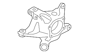 2019-2021 Subaru Ascent Knuckle - Driver's Side (LH) 28411XC01A ...