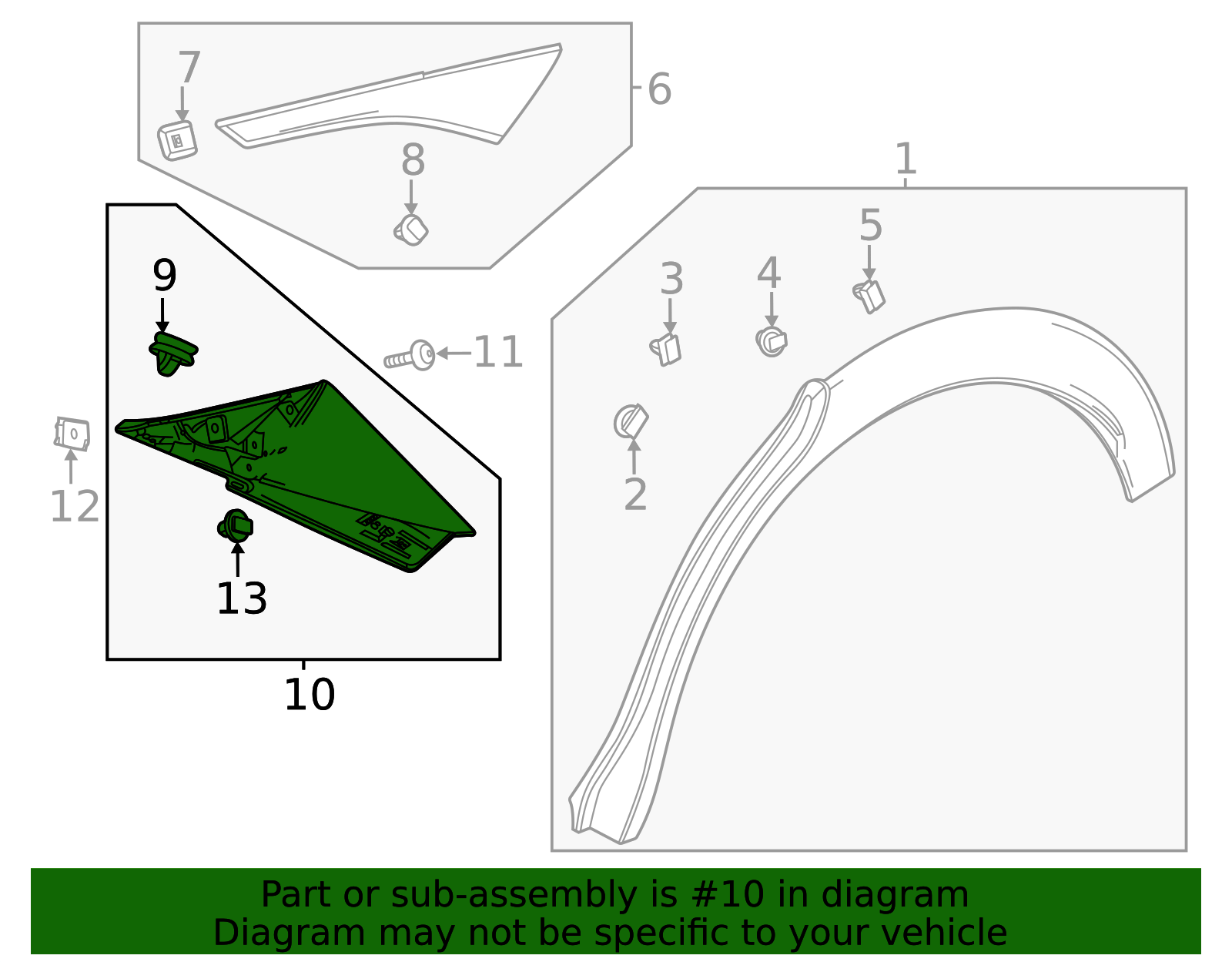 Applique 42861783 | TascaParts.com