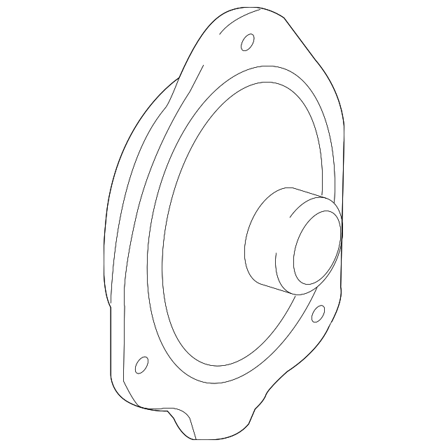 8S0-035-411-A - Rear Speaker 2016-2020 Audi | Audi OEM Parts