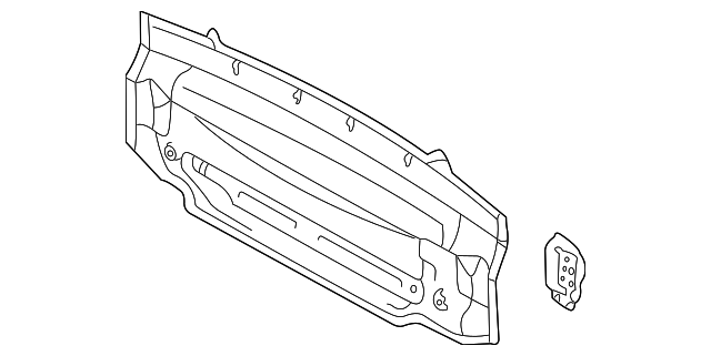Toyota Panel Below Lid 58307-AC011 | Auto Parts