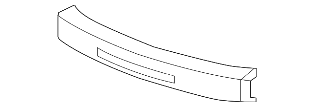 2007-2008 Chevrolet Silverado 1500 Front Bumper Impact Bar 15836962 GM ...