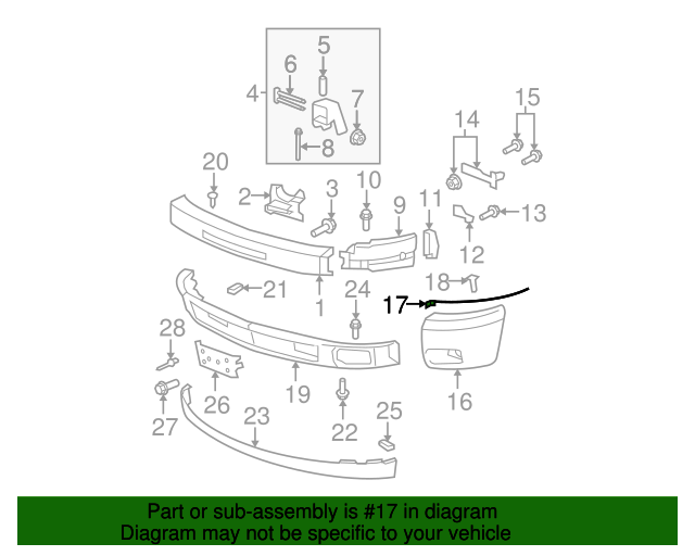 15131292 Filler - New OEM Part From GM Parts Direct | GM Parts Store