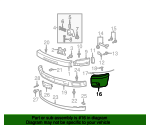 2007-2013 Chevrolet Silverado 1500 Black Passenger Side Front Bumper ...