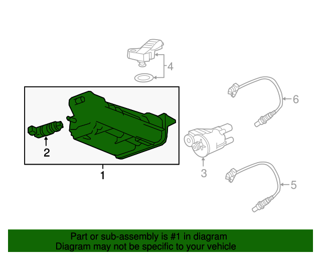 2017-2021 GM Vapor Canister 85572069 | GM Parts Center