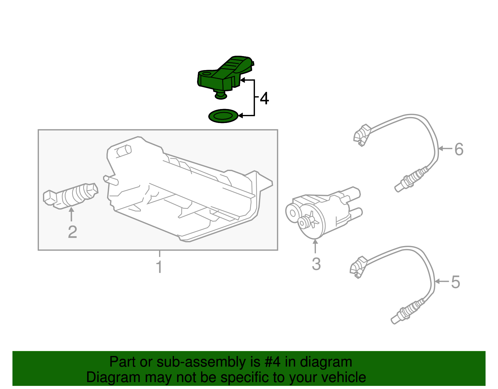12650600 - Manifold Absolute Pressure (MAP) Sensor 2016-2023 GM ...
