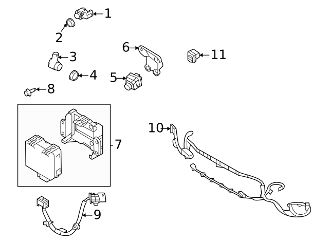 Genuine OEM Camera Bezel Part# LR129441 Fits 2020-2023 Land Rover: Up ...