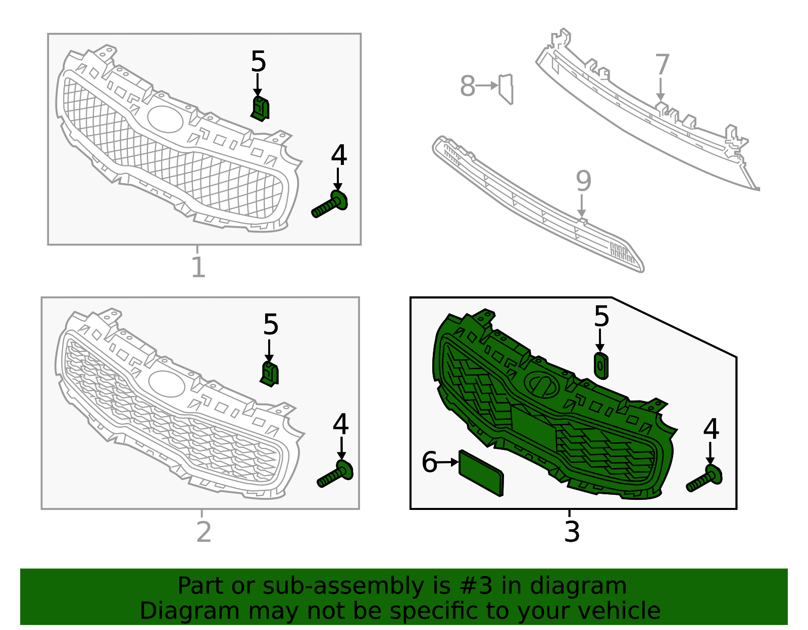 86380-D9LC0 - Grille 2022 Kia Sportage | Kia.Parts Store