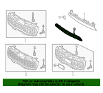 86569-D9500 - Lower Grille 2020-2022 Kia Sportage | Genuine Kia Parts
