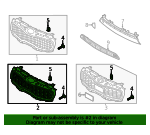 86380-D9LA0 - Grille Assembly 2020-2022 Kia Sportage | Kia.Parts Store