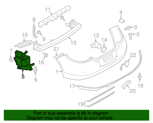 Genuine Porsche 970-505-631-02 |Side Bracket | FREE Shipping on Most ...