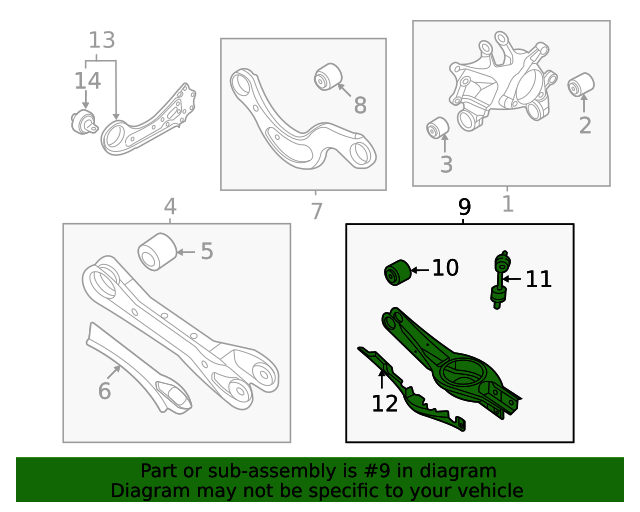 2022 Hyundai Tucson Lower Control Arm 55211-CW000 | OEM Parts Online