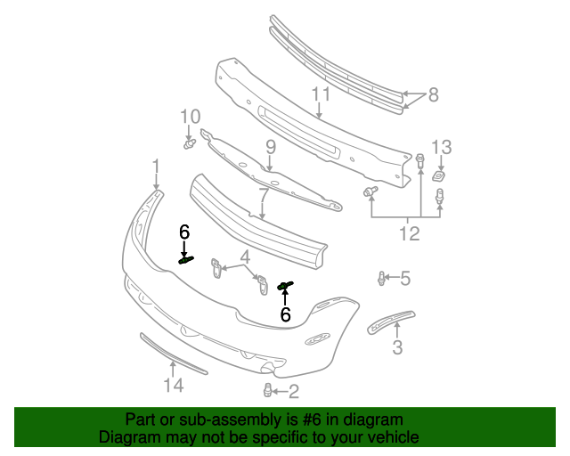 1995-2023 Dodge Bumper Cover Rivet 6500898 | Mopar Parts Canada